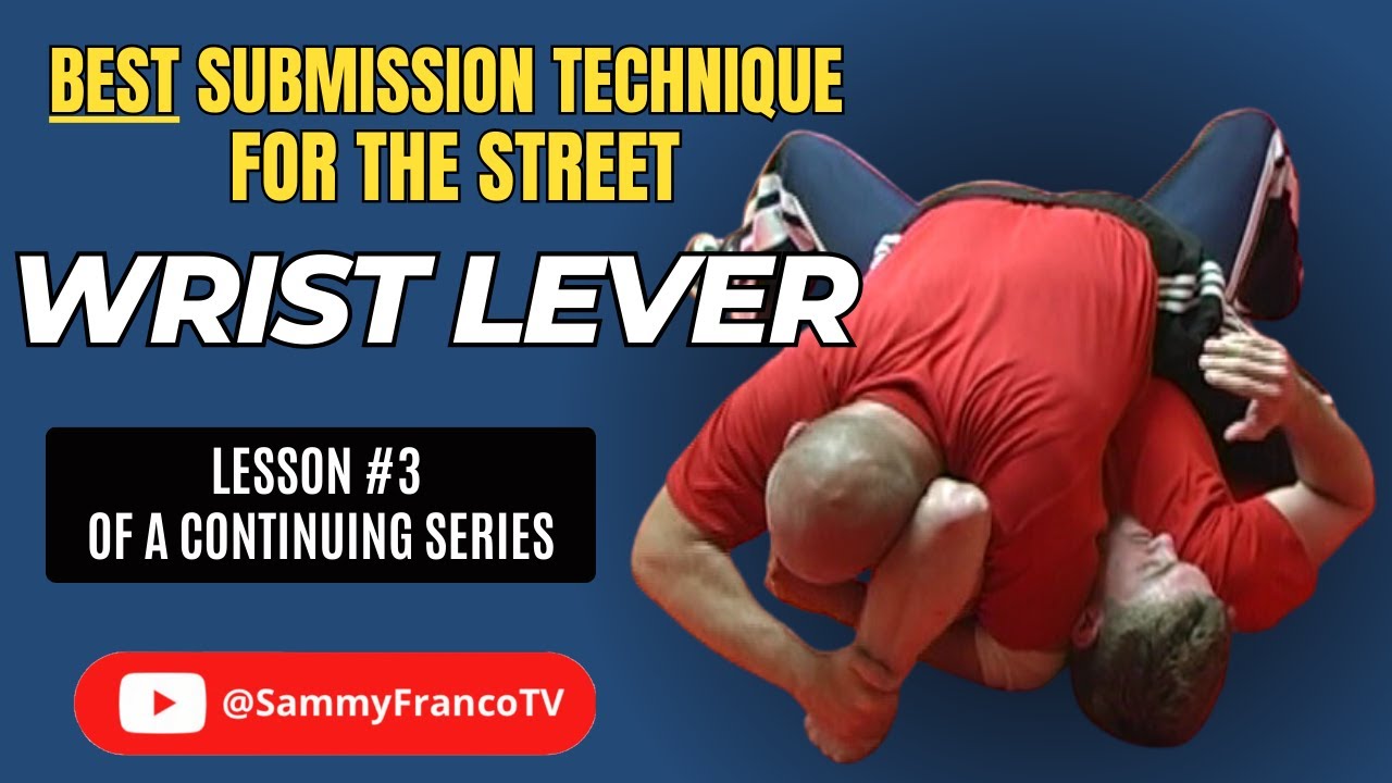 How to Ground Fight (Lesson 3) The Wrist Lever - YouTube