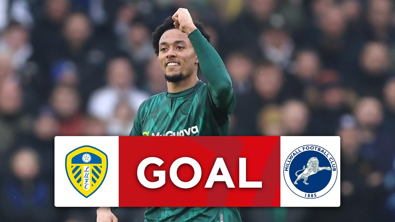 GOAL | Femi Azeez | Leeds United 0-1 Millwall | Fourth Round | Emirates ...
