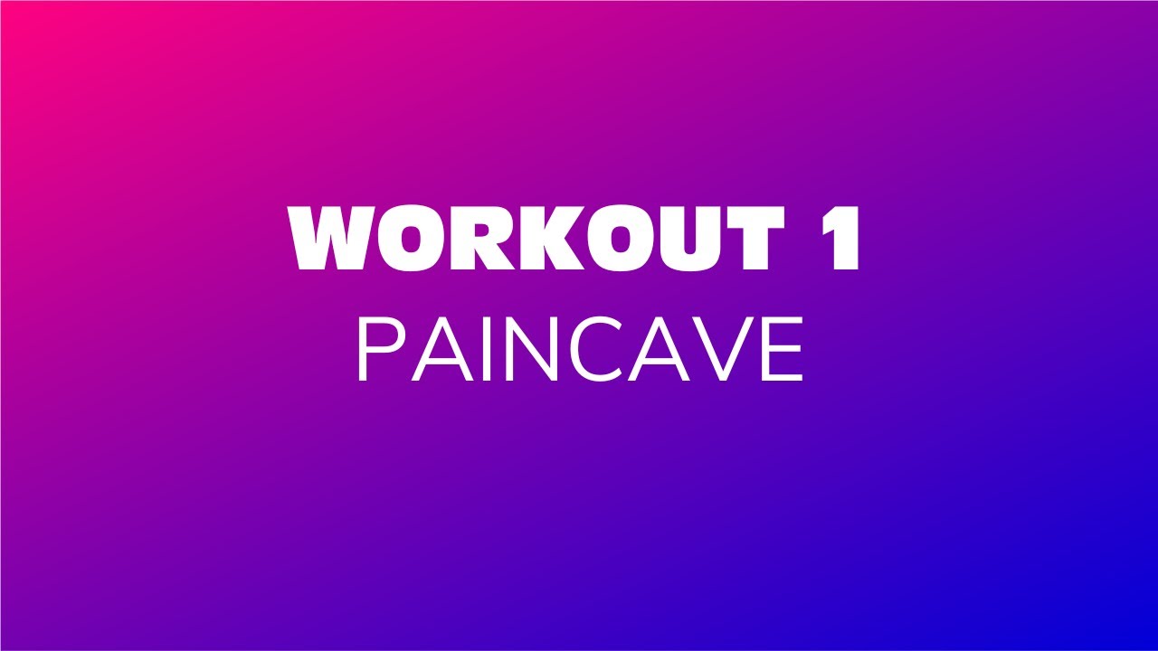 YEET '22 - Workout 1 "Paincave" - YouTube