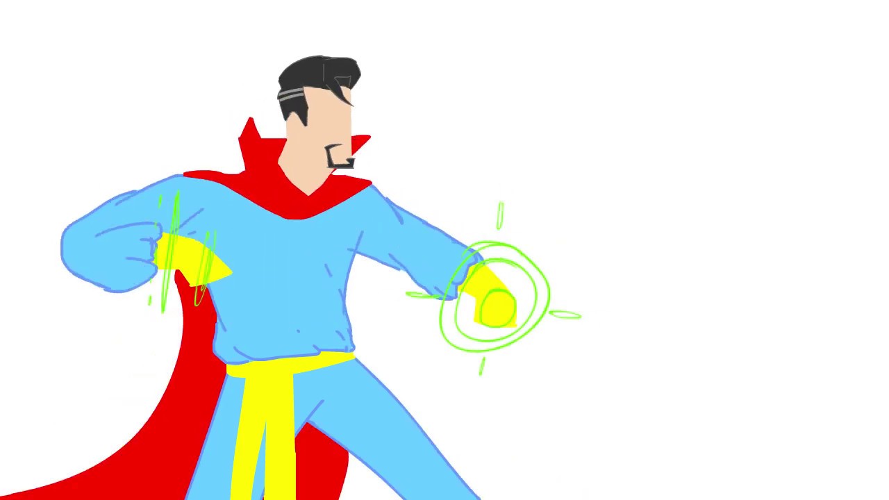Dr.Strange magic practice animation - YouTube