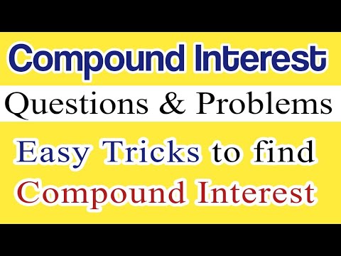 How to find Compound Interest|Compound Interest Problems|Compound ...