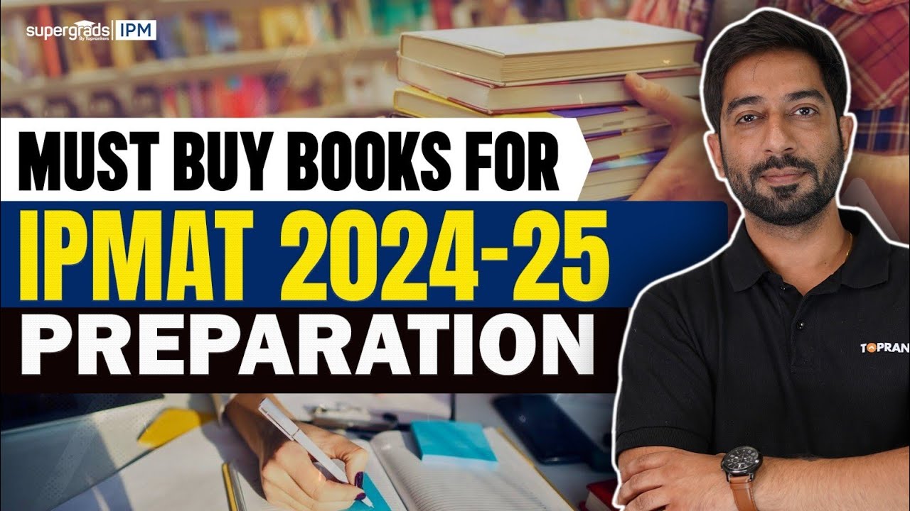 Must-Buy Books for IPMAT 2025 Preparation | Recommended Books for IPMAT - IPMAT 2025 - YouTube