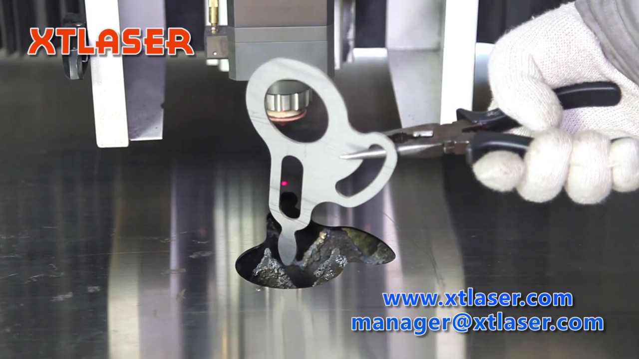 2 mm Stainless steel fiber laser cutting , 2kw fiber laser cutter - YouTube