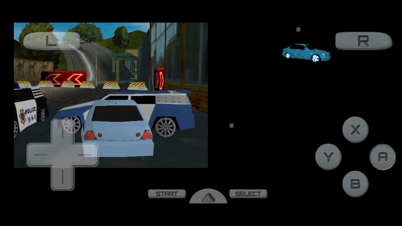 Playing need for speed most wanted ds part 3 - YouTube