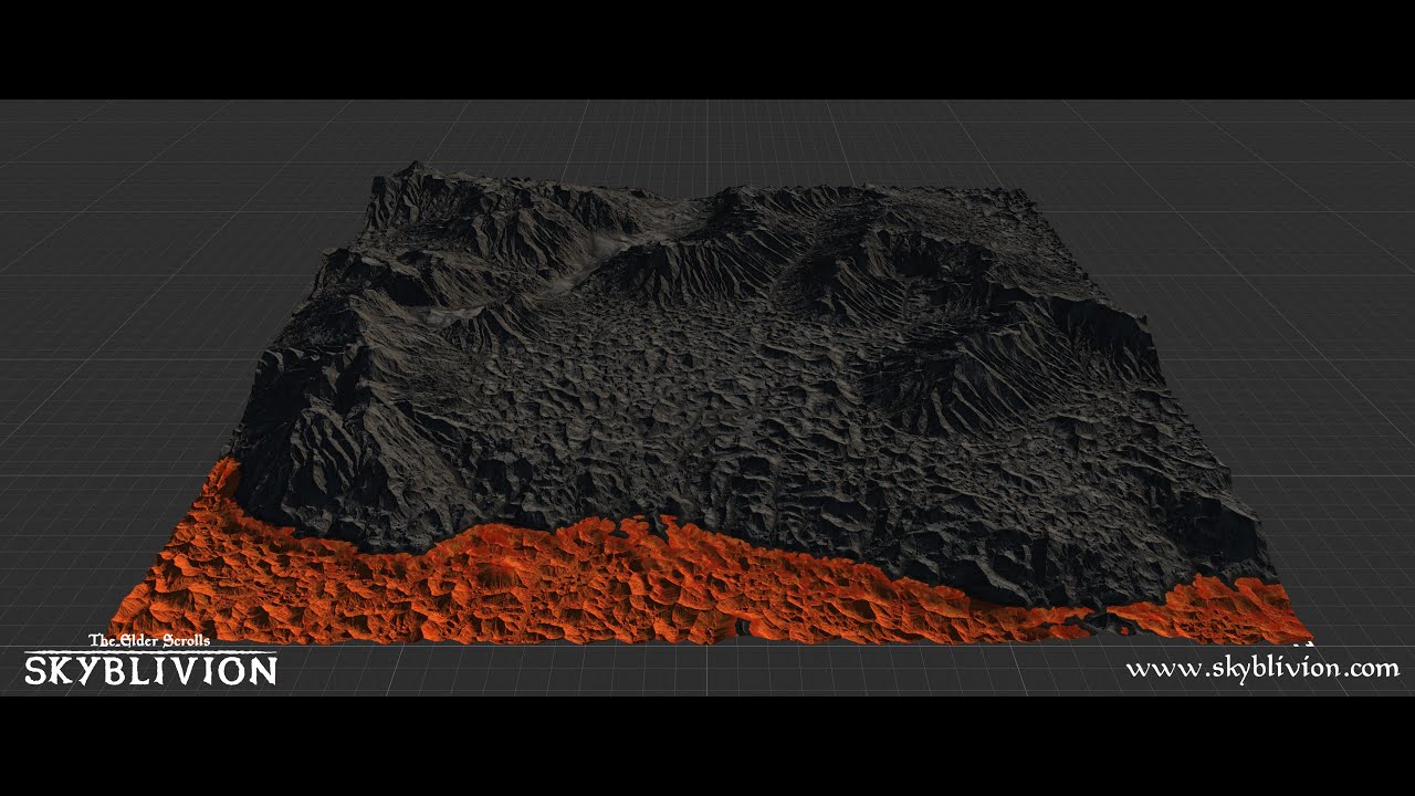 Skyblivion - Deadlands Terrain Generator in Gaea - YouTube