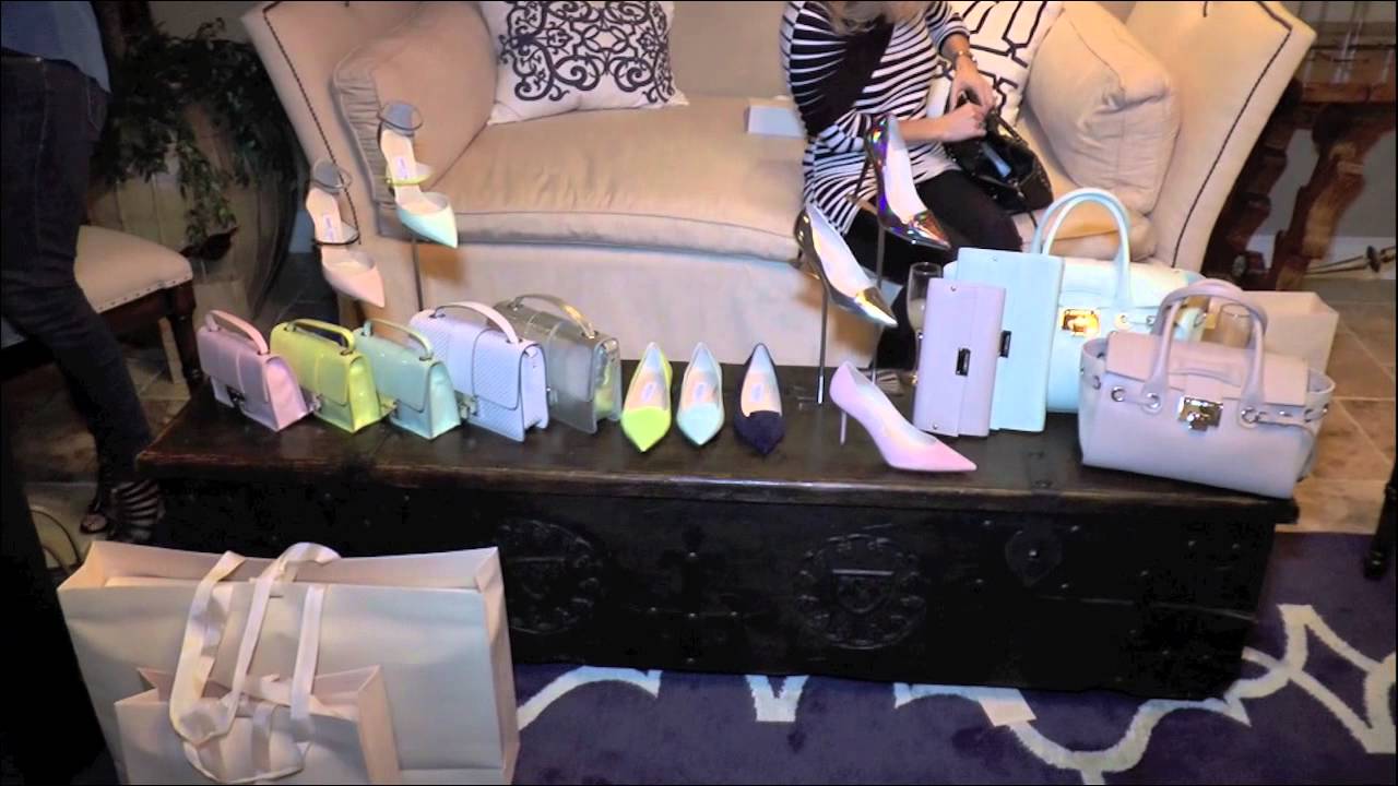 Jimmy Choo Event at Maria Barry's - YouTube