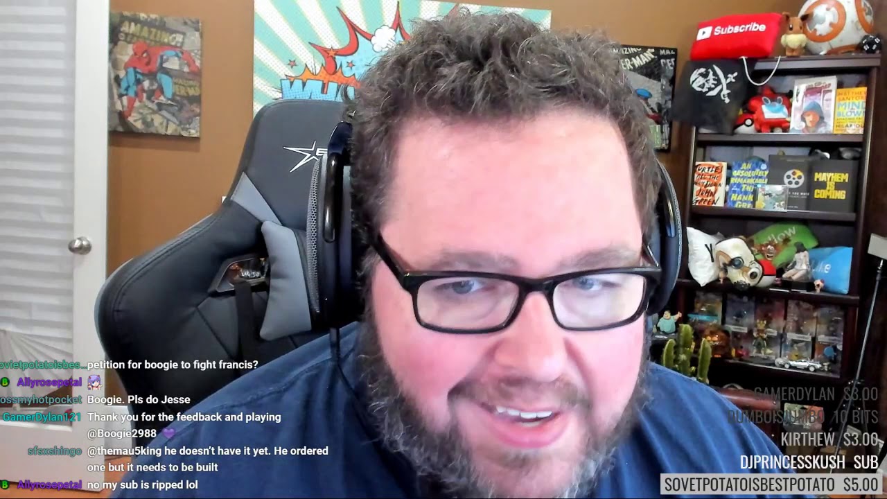 Boogie stream highlights from 04/07/2019 - YouTube