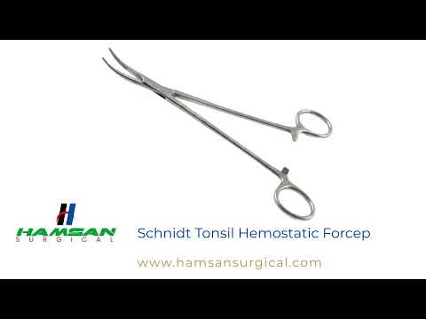 Schnidt Tonsil Forcep | Hamsan Surgical  #hospitalprocurement