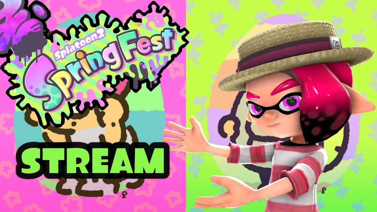 Splatoon 2 Springfest Stream - Turtle power Dude! - YouTube