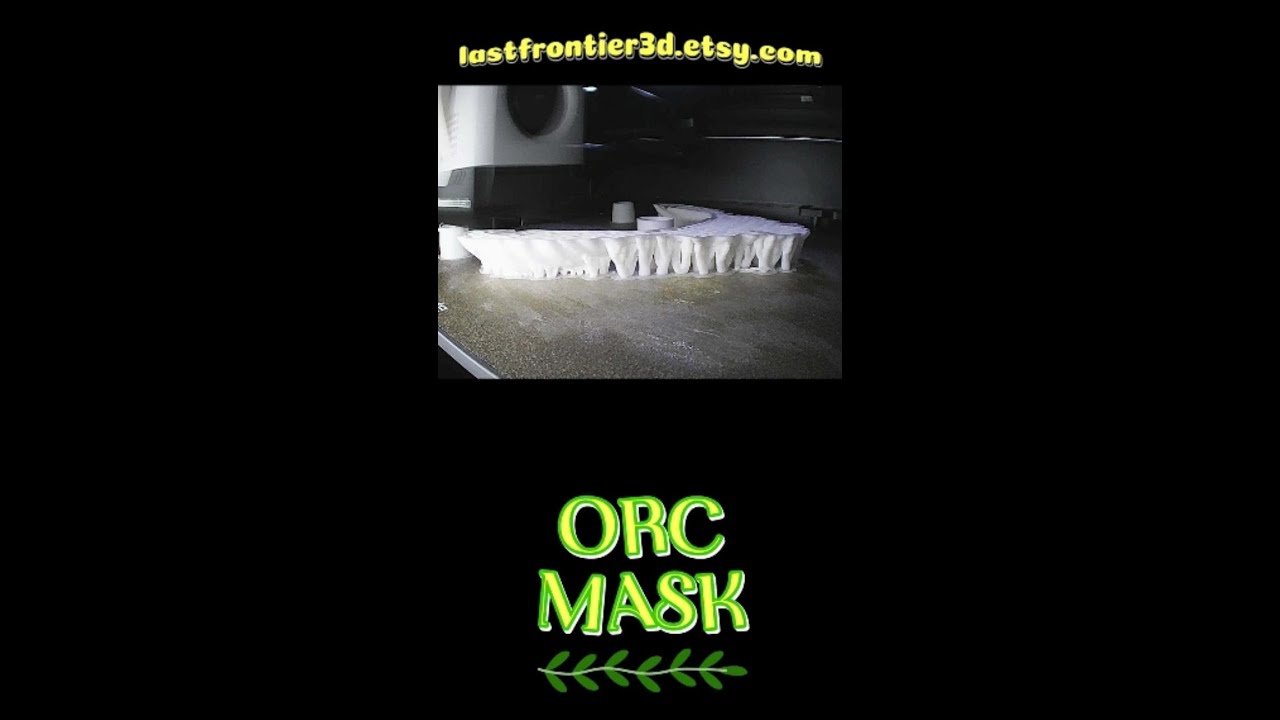 Orc Mask - Etsy Shop - YouTube