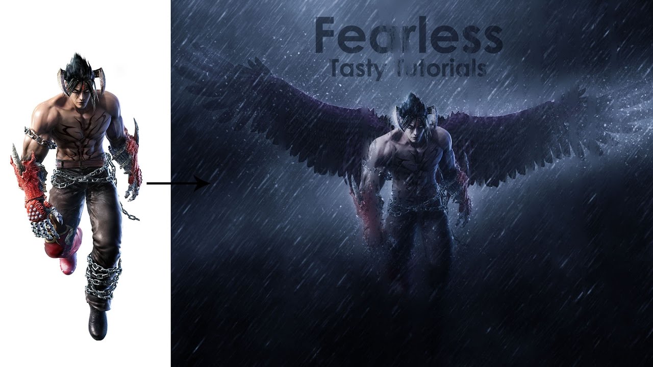 Photoshop Tutorial | Stunning Fearless 2 Photoshop Actions | Tasty ...