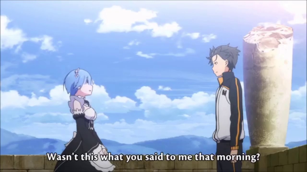 Re:Zero Rem Declares Her Love--What Should have Happened - YouTube