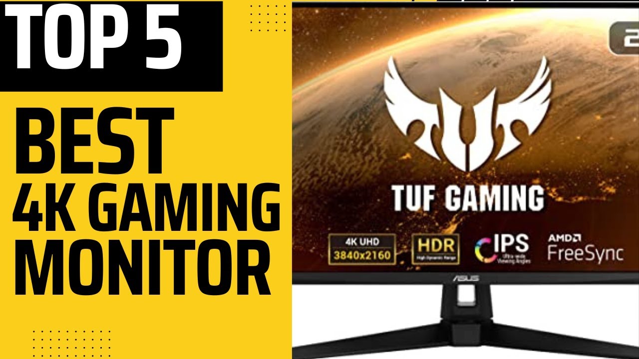 Best 4K Gaming Monitors 2023 - YouTube