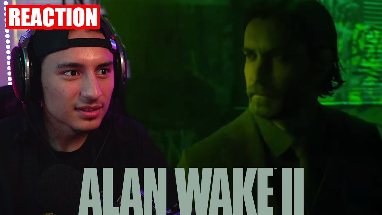 Mikael's Time to REACT: Alan Wake 2 Gameplay Trailer! - YouTube