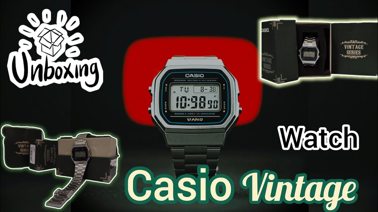 Classic casio vintage watch unboxing in a cinematic way! - YouTube