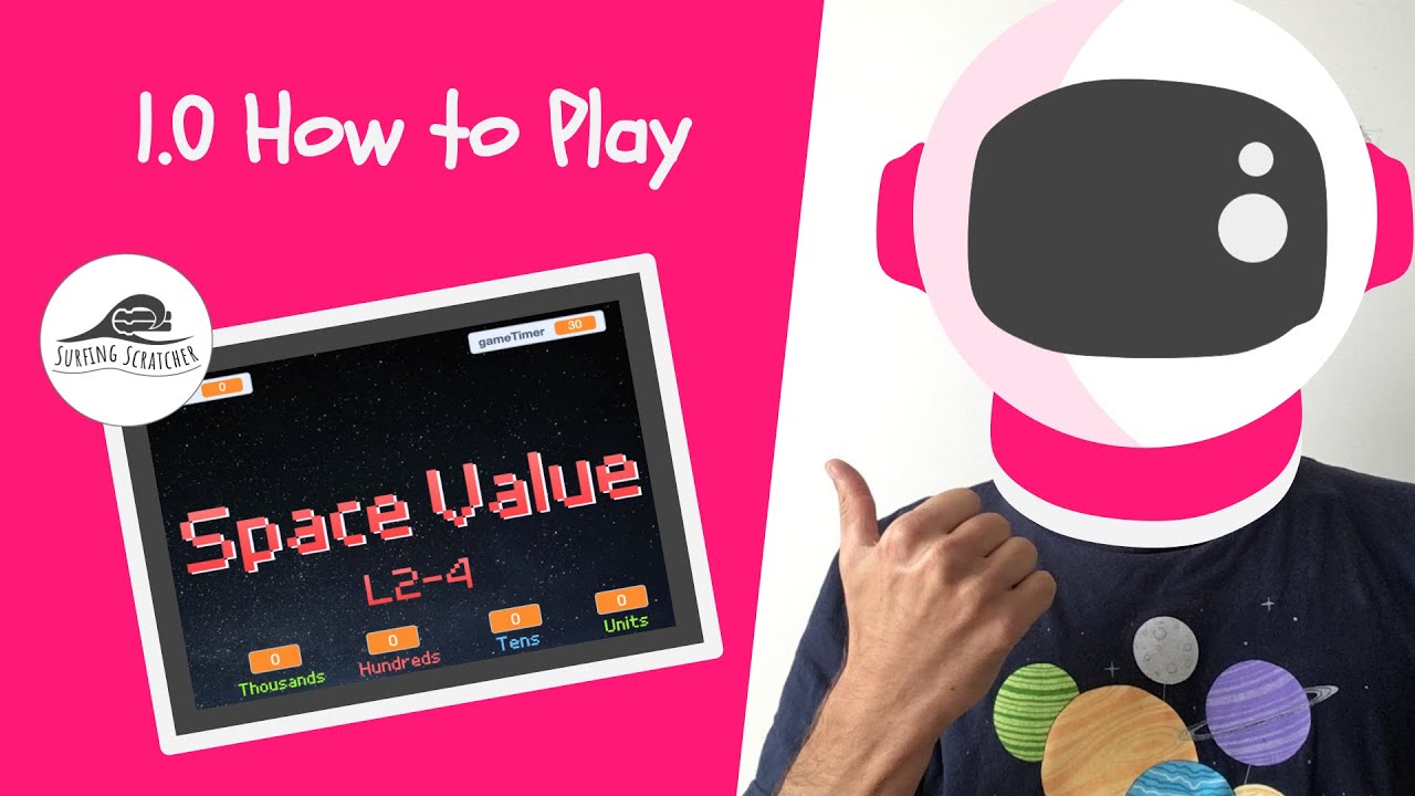 Scratch 3 Maths Project on Place Value Tutorial | 1.0 Space Value | How ...