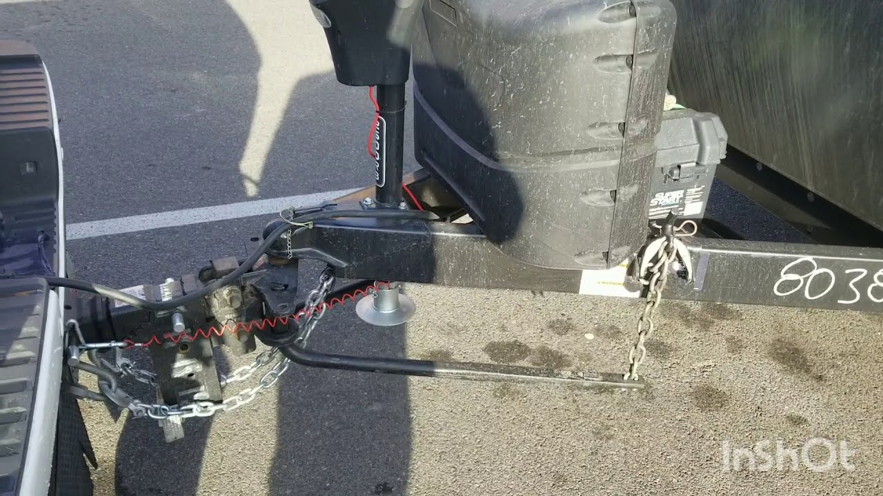 My first long trip with the GEN-Y weight distribution hitch - YouTube