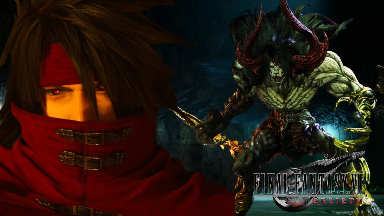 Final Fantasy 7: Rebirth - Vincent Valentine introduction - YouTube