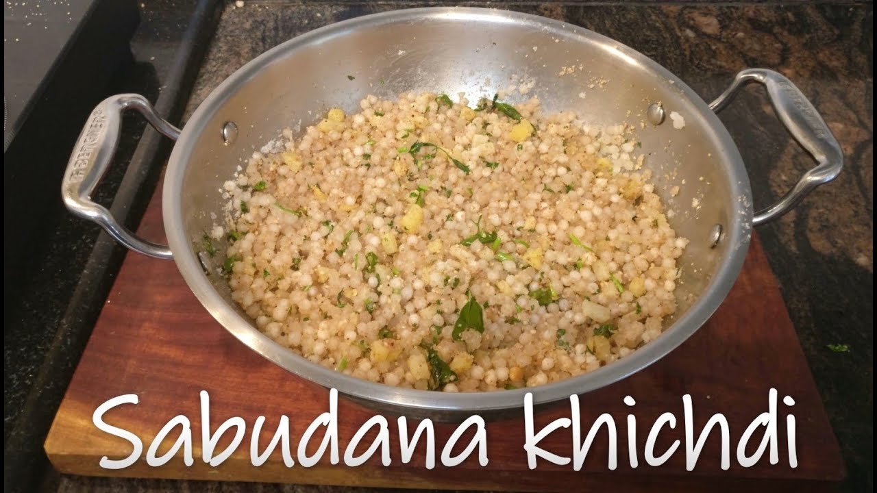 Sabudana khichdi recipe | Chavvari khichdi - YouTube