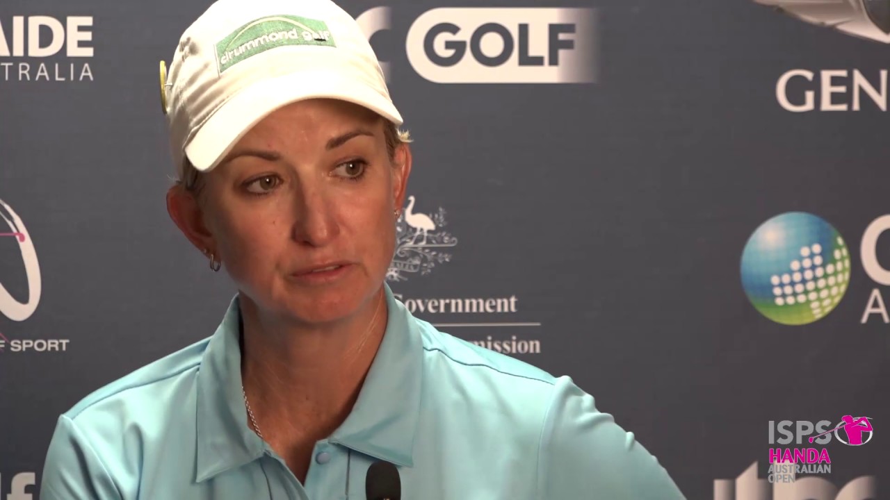 Karrie Webb Wednesday press conference 2017 Women's Australian Open ...
