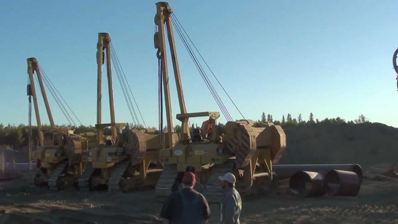 Pipeline Equipment - Side Booms - YouTube