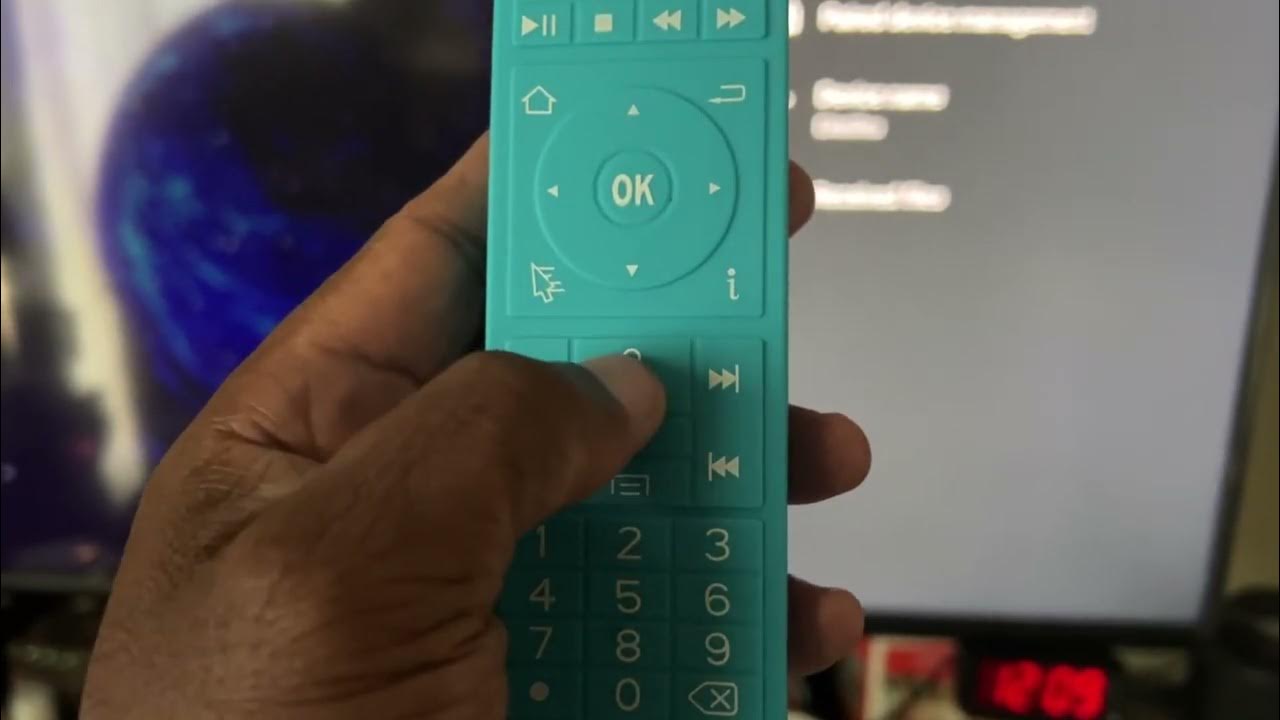 How to pair unresponsive Superbox remote - YouTube