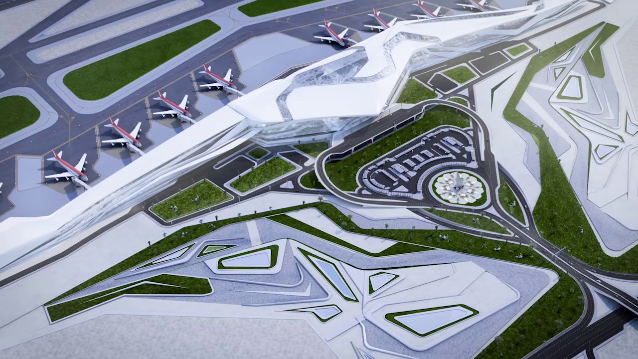 Damascus International Airport - YouTube