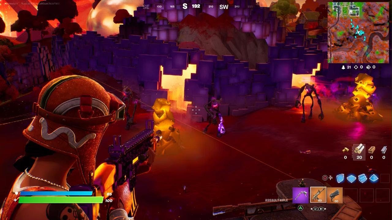 Fortnite live cube queen event - YouTube