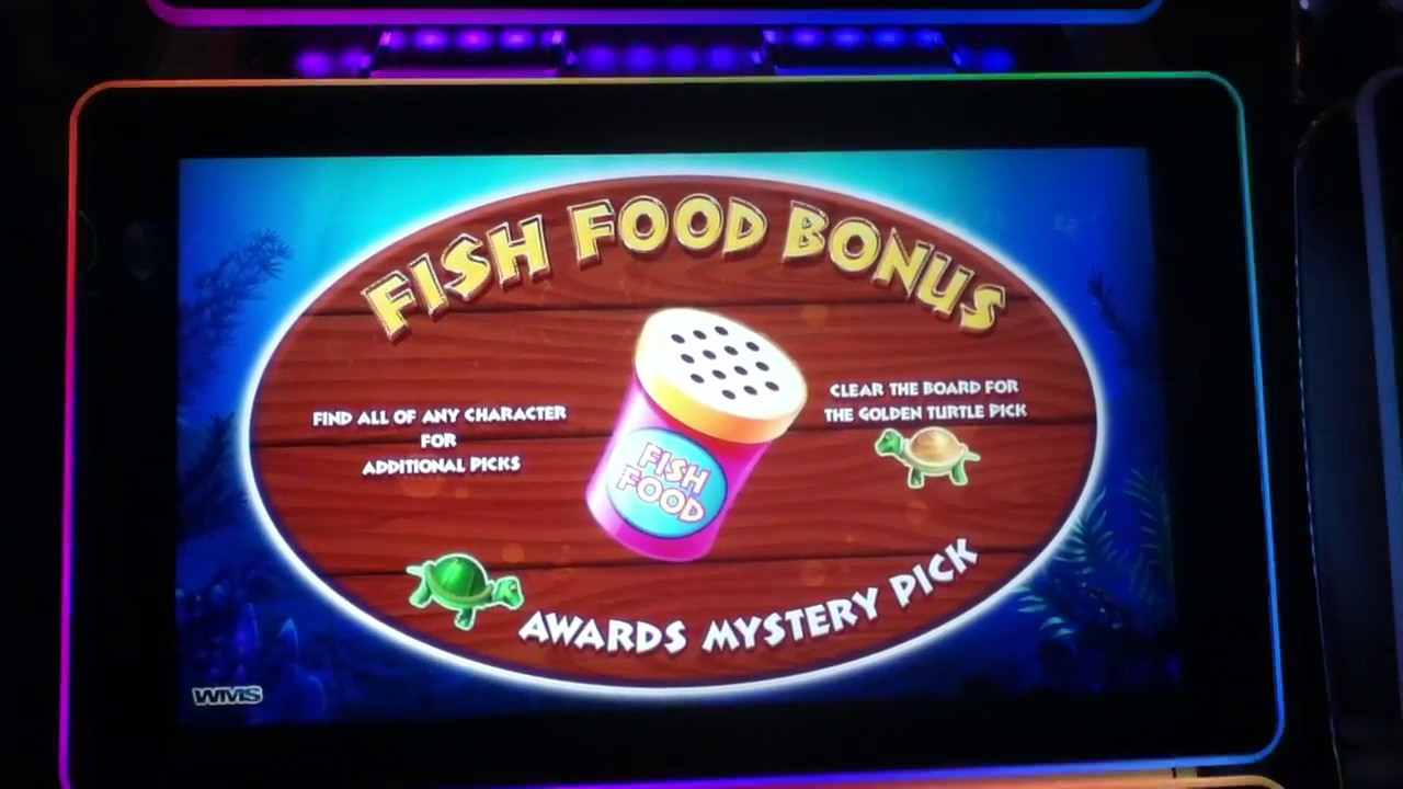 GOLD FISH DELUXE Penny Video Slot Machine with a FISH FOOD BONUS Las ...