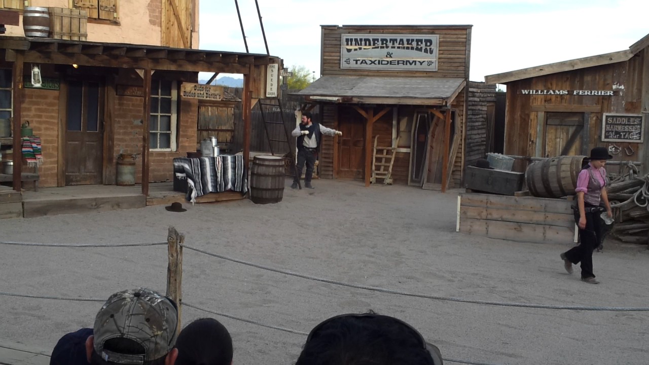 Wild West Show Rawhide Wild West Town South of Phoenix, Arizona - YouTube