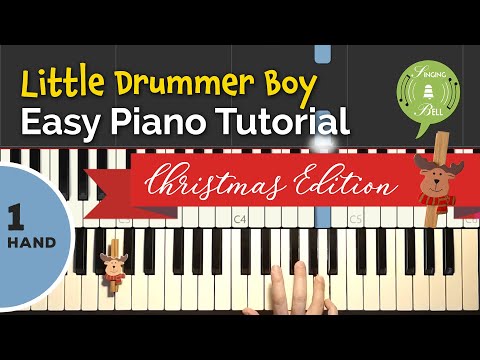 How to Play Little Drummer Boy - Piano Notes, Sheet Music