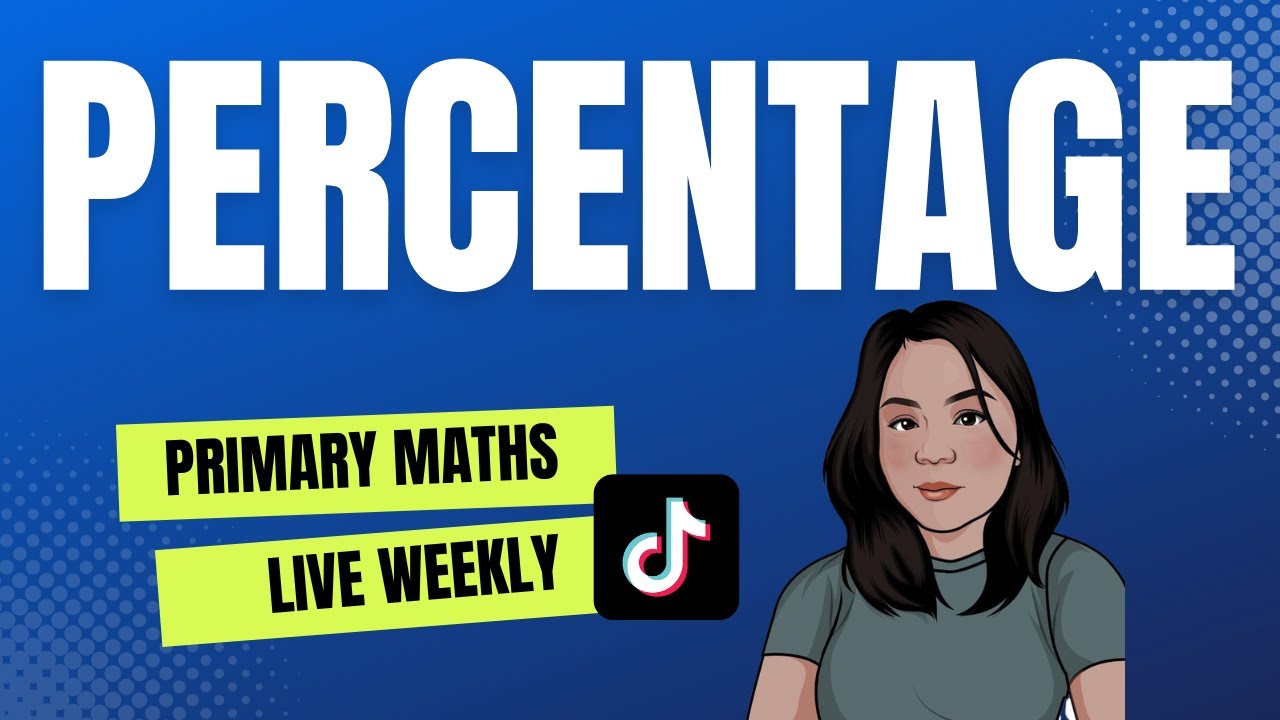 Percentage | PSLE Maths Series | MasterMaths Weekly Live Tutorial - YouTube
