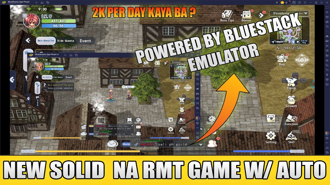 New Solid RMT Game - How to Multi Using bluestack - YouTube