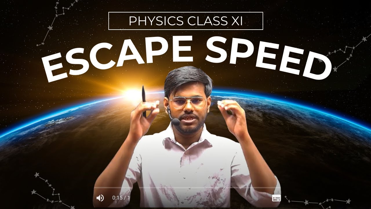 escape speed class 11 derivation | Class 11 Physics | IIT Gurukul ...