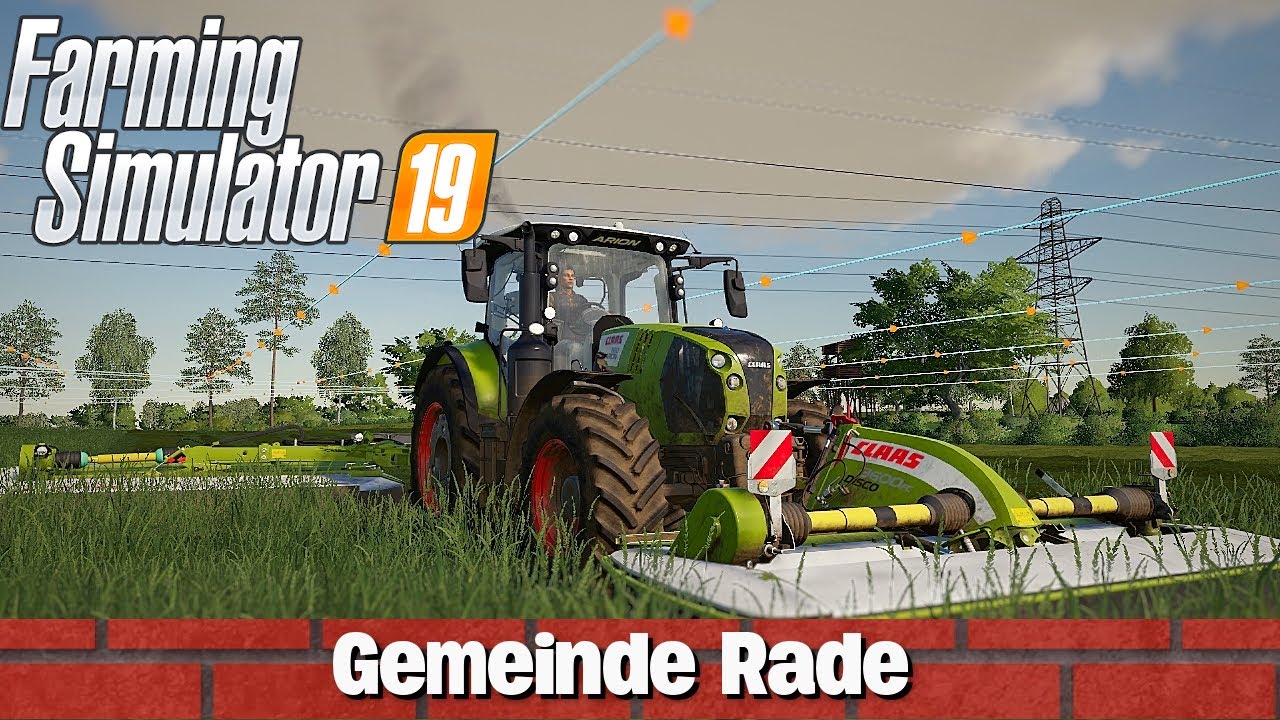 GemeindeRade Farm LS19 | silage bale press | Timelaps #007 - YouTube