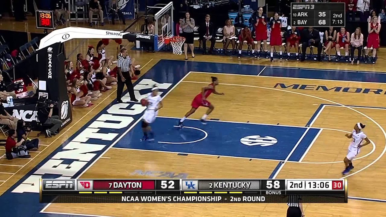Dayton Women's Basketball: Kentucky NCAA 2nd Round Highlights - YouTube