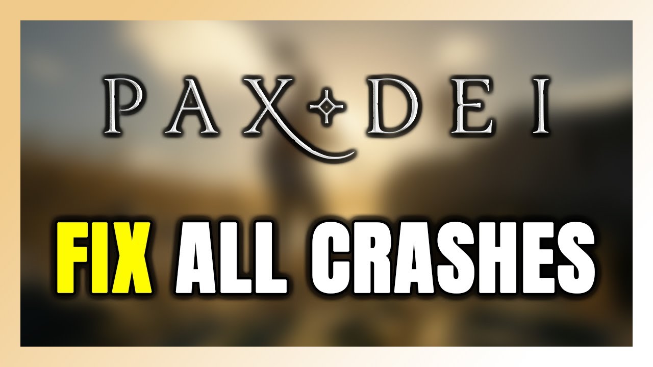 How to FIX Pax Dei Crashing, Freezing, Not Launching, Stuck & Black ...
