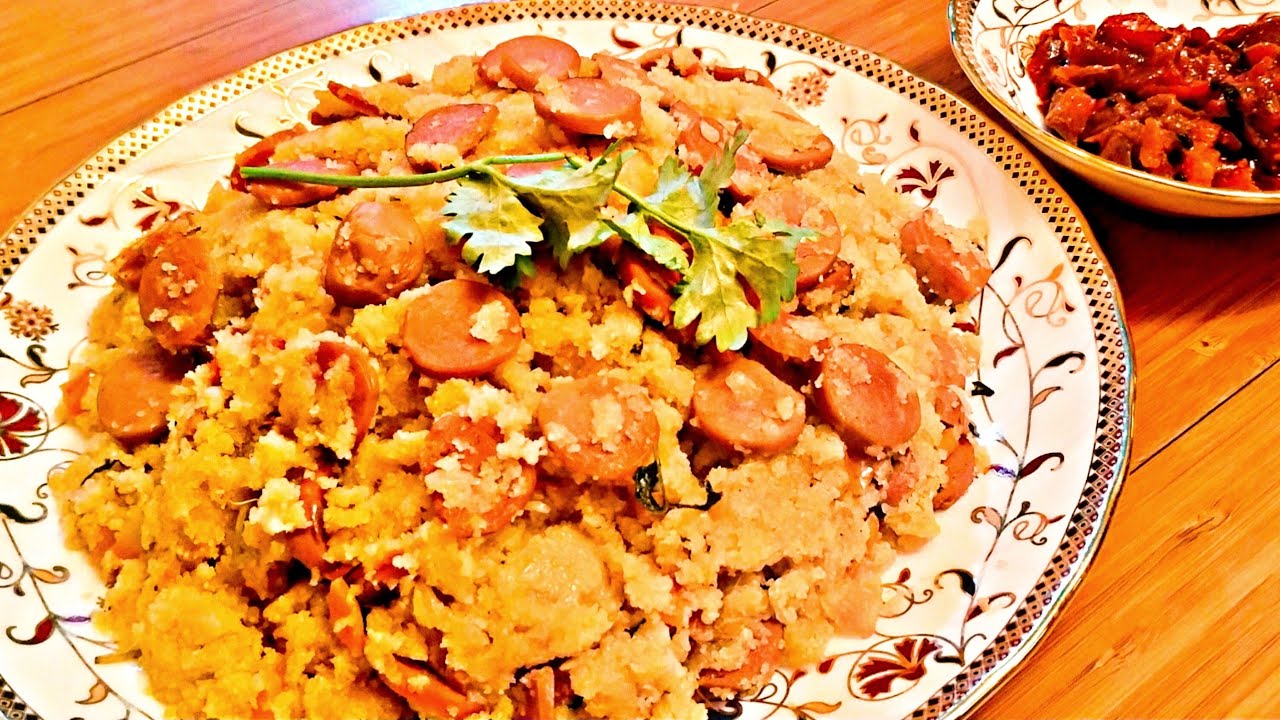 sausage റവ ബിരിയാണി || Semolina sausage Biryani || rava biriyani - YouTube