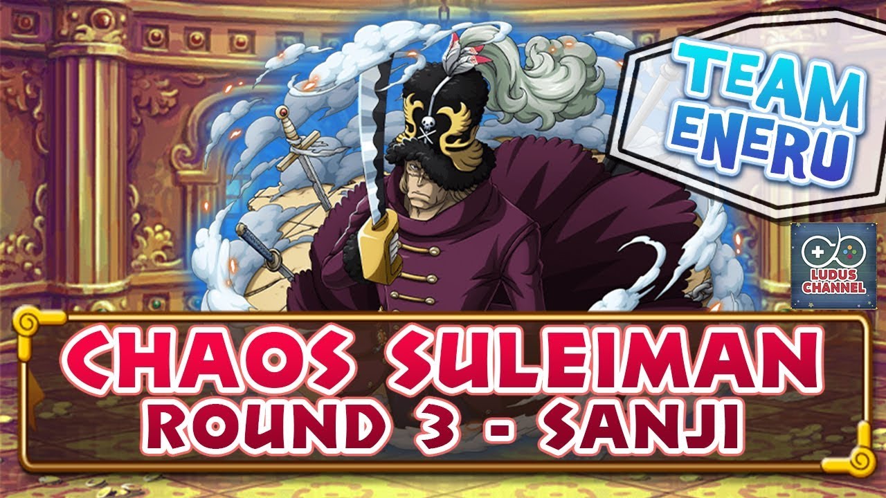 [OPTC Colo] Suleiman Chaos - ROUND 3 - Sanji - team Eneru - YouTube