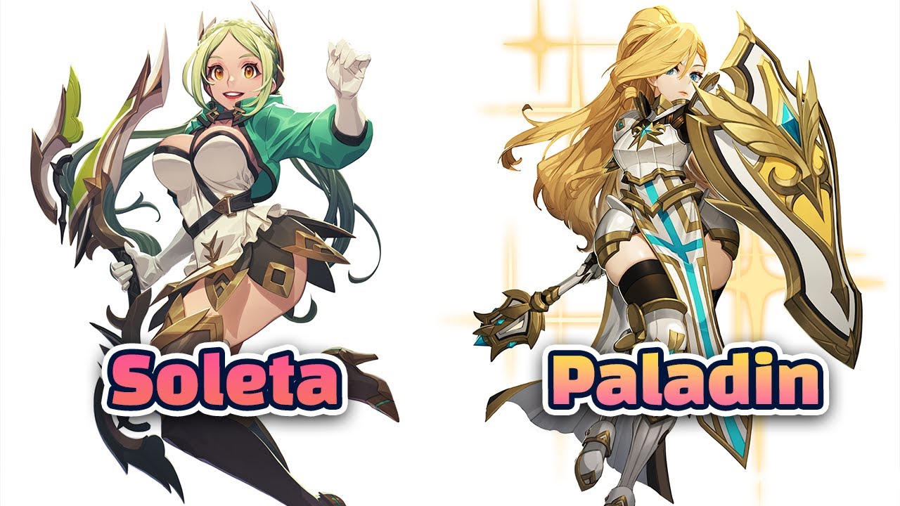 Let's see Soleta Skill and New Monster Paladin! [Summoners War ...