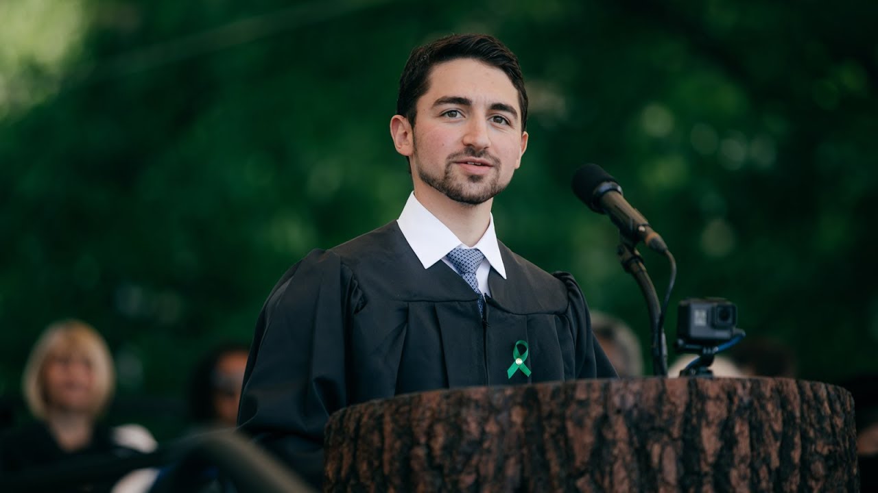 Nicholas Norwitz ’18 Delivers the Valedictory to the College - YouTube