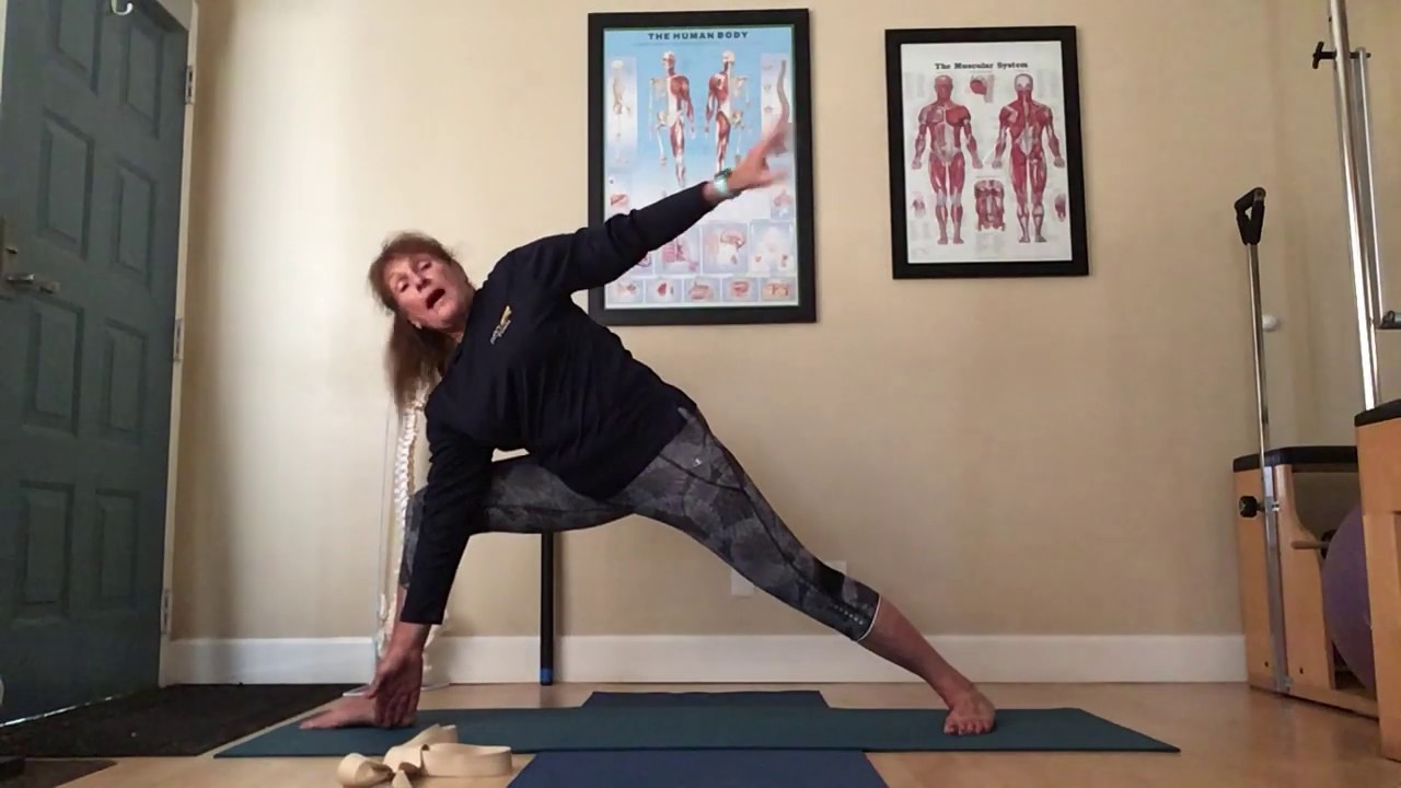 NBVC MWR Yoga the Bound Triangle Pose - YouTube