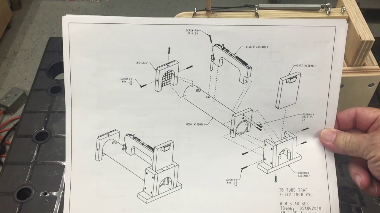 PVC Mouse-Rat Trap-Live Catch - YouTube