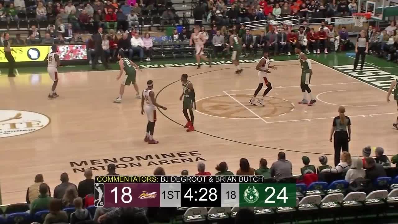 Sheldon Mac (18 points) Highlights vs. Wisconsin Herd - YouTube