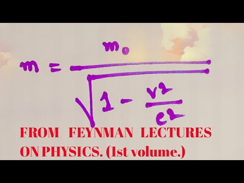 VARIATION OF MASS WITH VELOCITY - YouTube
