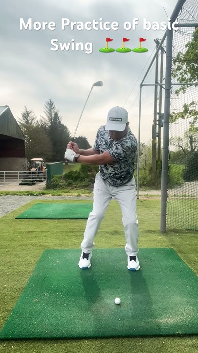 More Practice of basic Swing ⛳️⛳️⛳️⛳️ - YouTube