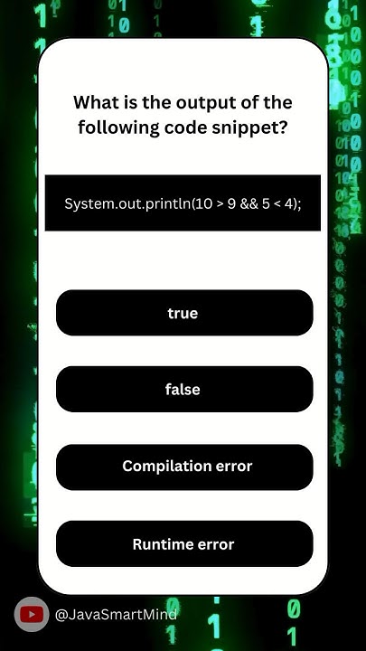 3 java prep quiz with answer #coding #computer #quiz #javaprogramming # ... 3 java prep quiz with answer #coding #computer #quiz #javaprogramming # ...
