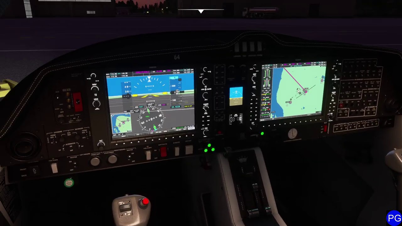 FS2020 - Flying the Diamond DA62 - YouTube