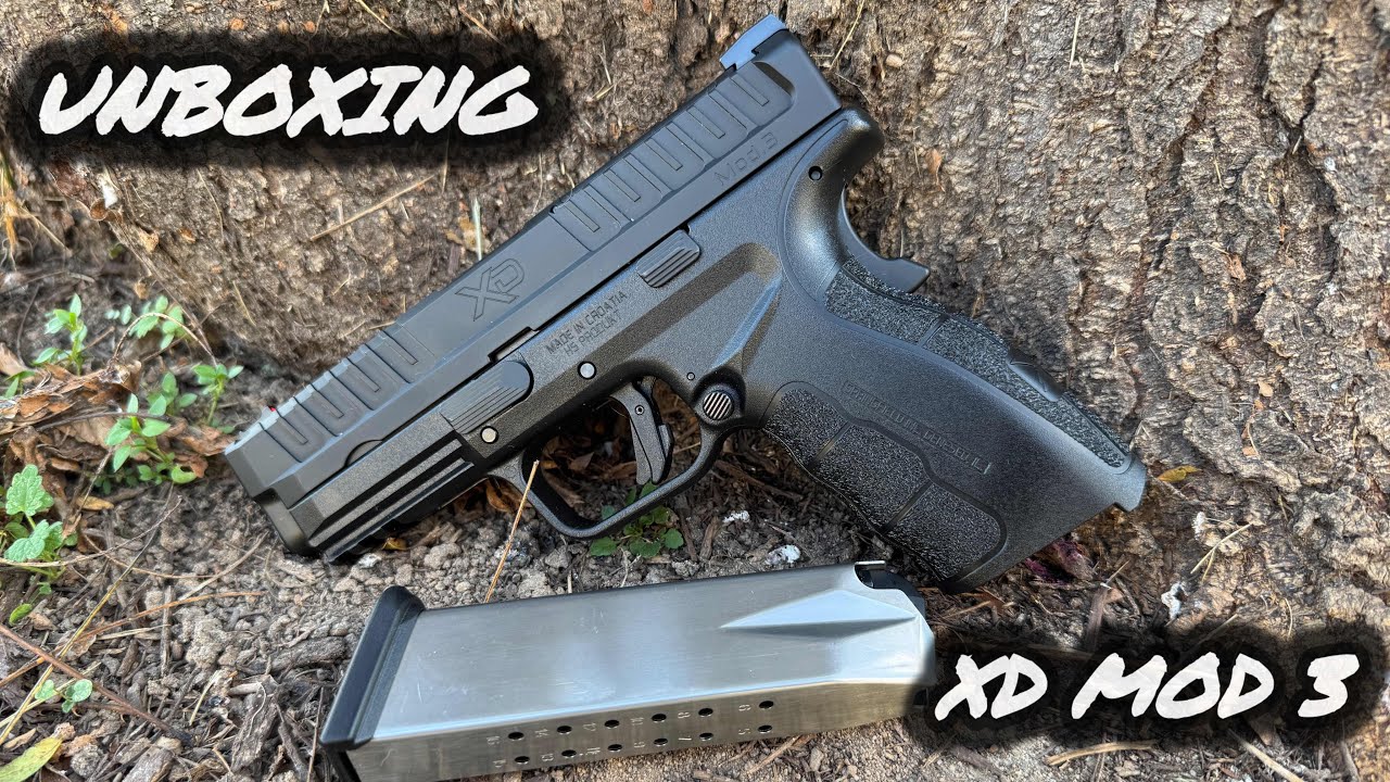 Springfield Armory XD Mod 3 Unboxing - YouTube