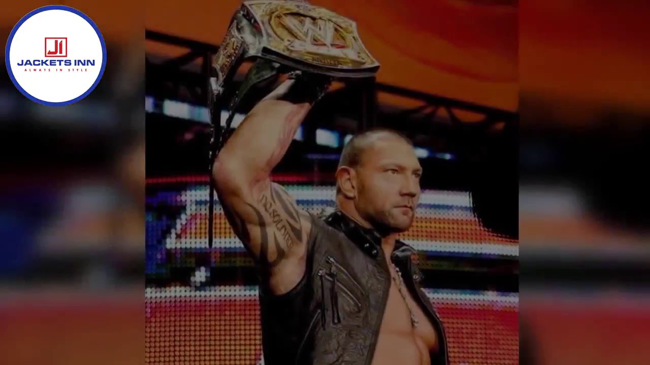 WWE Wrestler: Batista Black Vest - YouTube